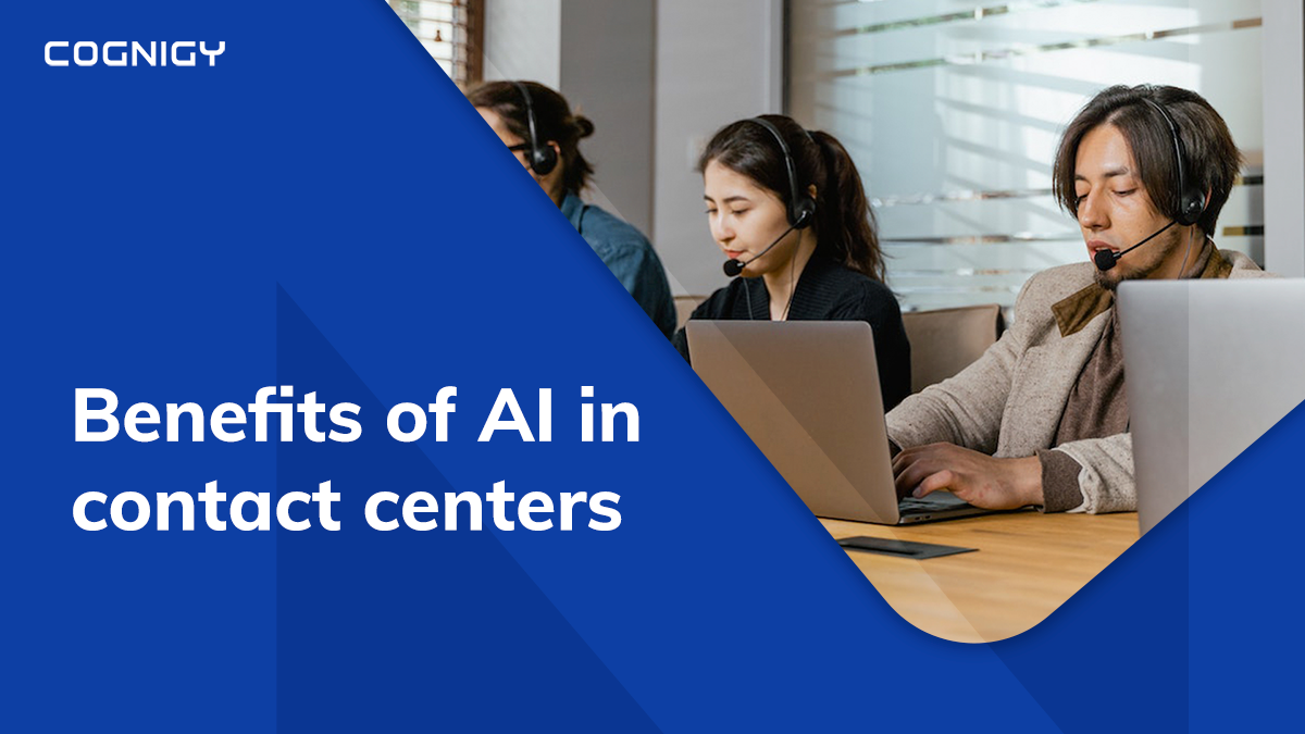 Why an AI-Powered Contact Center Will Never Replace Human Agents | Cognigy Why an AI-Powered Contact Center Will Never Replace Human Agents | Cognigy